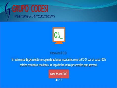 Ppt Curso Diplomado De Java Grupo Codesi Powerpoint Presentation Free Download Id7616270