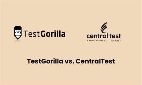 Testgorilla Vs Central Test Tg