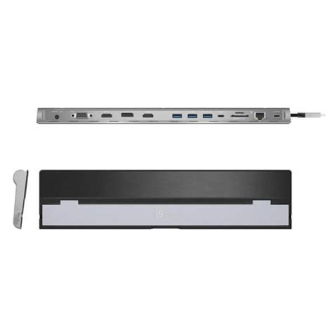 Buy J Create JCD Usb C Triple Display Docking Station Usb C To Vga Hdmi Dp Rj Sd Card