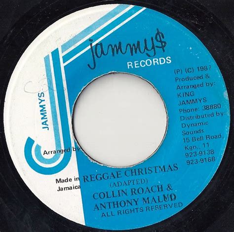 Collin Roach And Anthony Malvo Reggae Christmas Discogs