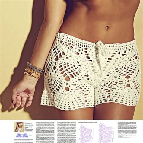 Sexy Crochet Shorts Etsy