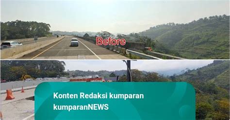 Penampakan Before After Tol Bocimi Amblas