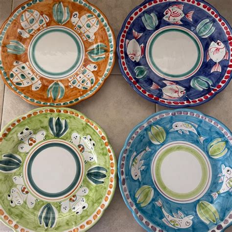 Italy Bowls And Plates Etsy