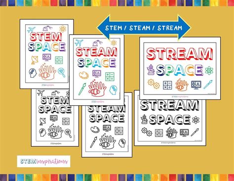 Stem Classroom Decor Bundle Posters Stem Bulletin Board Classroom Ideas Posters Steam Classroom