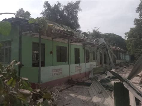 စဉ့်ကူးနယ် ဘုန်းကြီးကျောင်းကို စစ်အုပ်စု ဗုံးကြဲသတ်လို့ စစ်ဘေးရှောင်တွေ