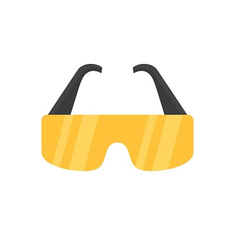 Safety Glasses Icon Free Vector