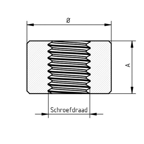 Ronde Moer Verbindingen Op Maat Rigo Metaal Bv
