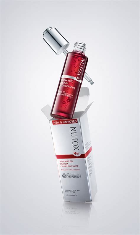 Nutox Advance Serum Photography Advertising Retouching Cosmetic