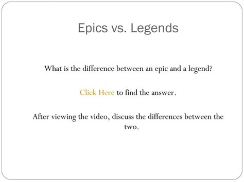 Notes On The Odyssey Ppt