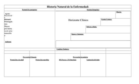 Historia Natural De La Enfermedad Formato Ppt