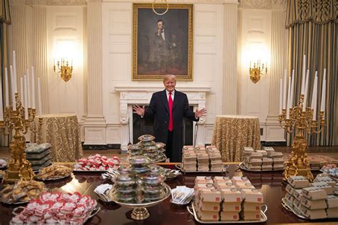 Donald Trumps Epic Fast Food Picture Is Perfectly Trumpian Cnn Politics