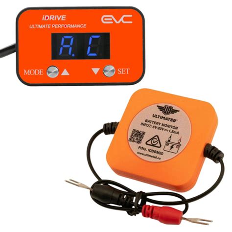 Evc Idrive Throttle Controller Battery Monitor Orange For Holden