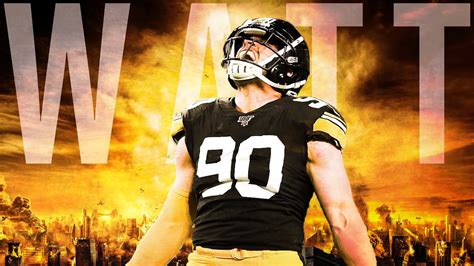 Tj Watt Highlights Defensive Player Of The Year Youtube