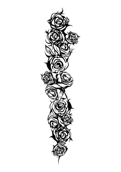 Nobara Tattoo Custom Rose Tattoo Movie Tattoos Sleeve Tattoos Body Art Tattoos