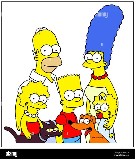 The Simpsons Bart Marge Lisa Snowball Ii Bart Santas Little Helper Maggi 1989 Present