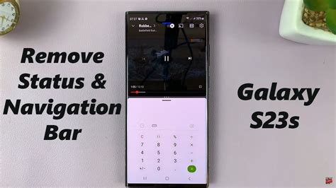 How To Add Remove Status And Navigation Bar In Split Screen On