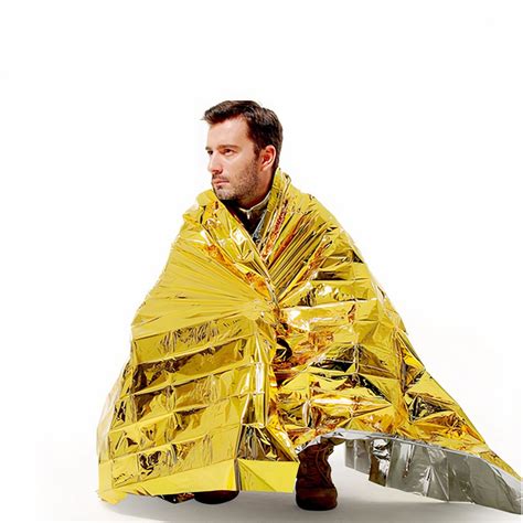 Couverture Thermique Durgence Pour Kit De Survie En Plein Air • Mille
