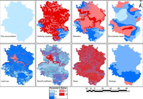 Thematic Map Of Parameters Used For Multi‐criteria Analysis Download Scientific Diagram