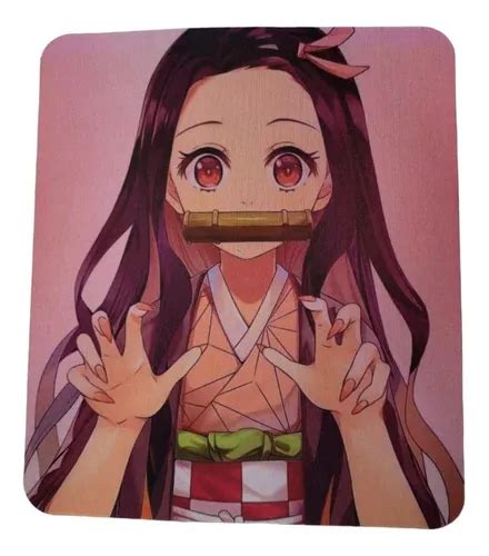 Mousepad Nezuko Demon Slayer Rectangular Meses Sin Interés