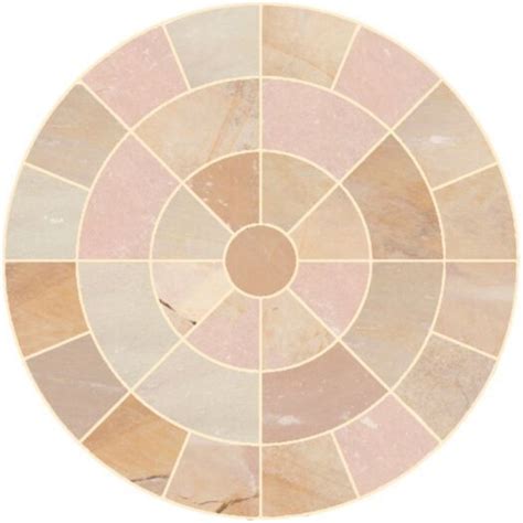Circular Paving Slabs And Patio Circle Kits Uk Delivery Sandstone