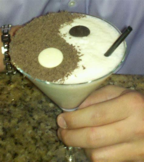 Ying Yang Martini Compliments Of The Melting Pot Food Desserts Food