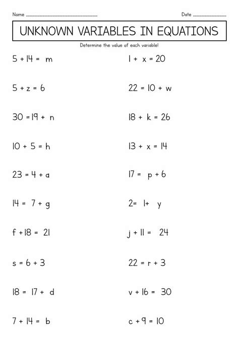 15 Pre Algebra 7th Grade Math Worksheets 7th Grade Math Worksheets Math Worksheets 7th Grade