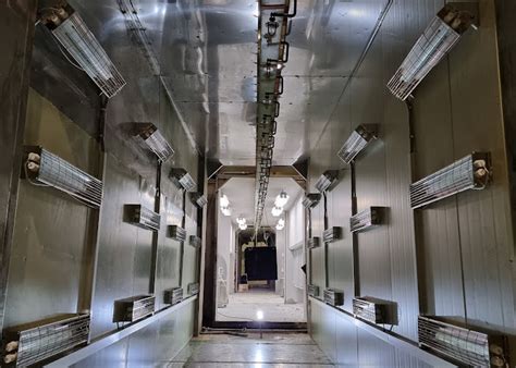 중적외선건조기 전문제조 기업 신성코리아 중적외선건조기 산업용히터 중적외선히터 도장건조 분체액체도장 적외선건조로 2년무상as