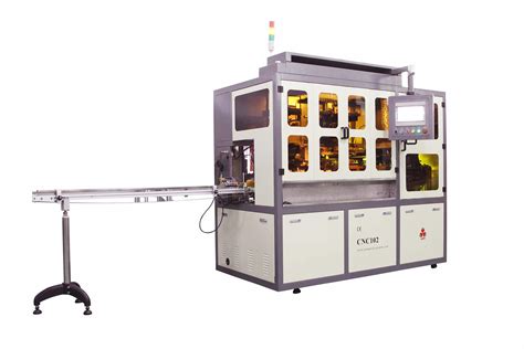 Cnc102 Automatic Loading System Glass Mugs Printing Machine China Servo Automatic Screen