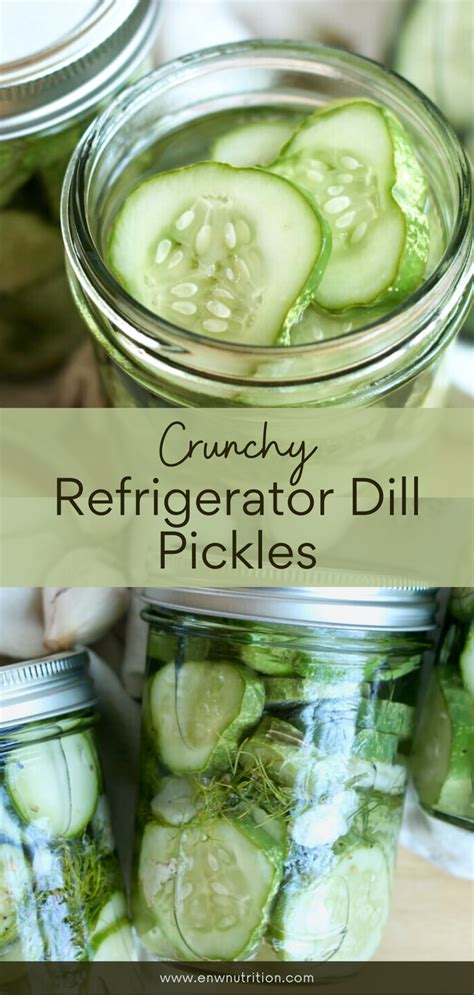Refrigerator Dill Pickles Artofit