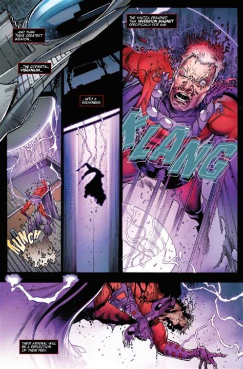 Magnetos Death Kicks Off The Predators Attack On The X Men