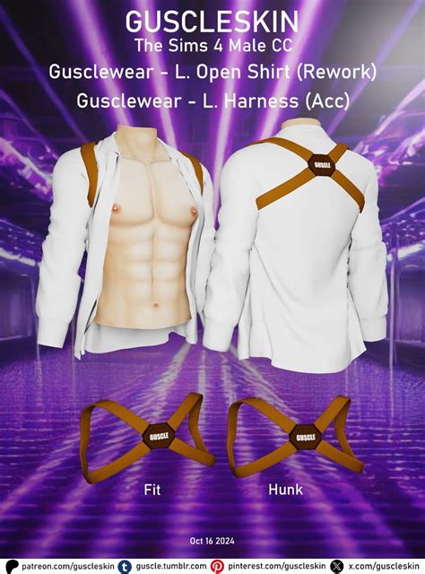 Sims 4 Male Chest Slider