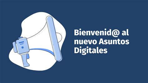 Bienvenid Al Nuevo Asuntos Digitales