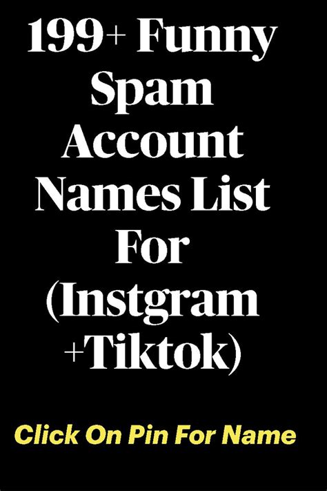 500 Funny Spam Account Names Cute Unique And Clever Names Hype