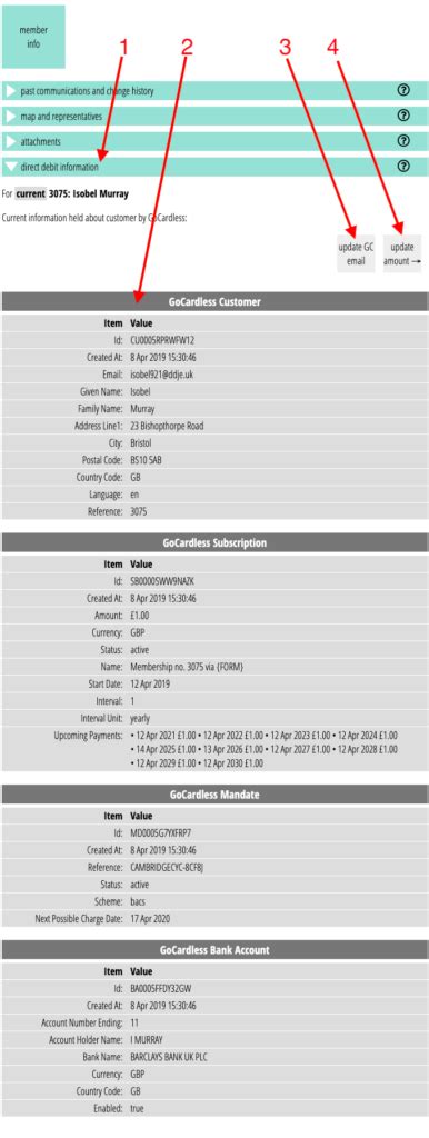 Further Integration With Gocardless For Direct Debit Management Cameo