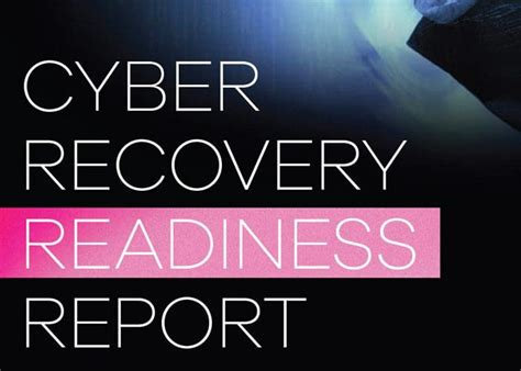Cyber Recovery Readiness Report Mysecurity Marketplace