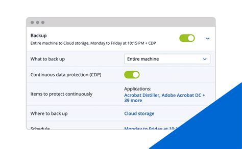 Acronis Cloud Backup Server Keamanan Cloud Terdepan