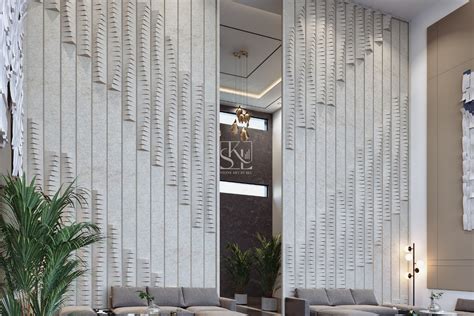 Sliced Cut Wave Design Wall Cladding Decorative Wall Panels
