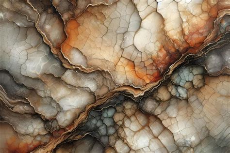 Background Image Of A Stone Cross Section Surface Stock Illustration