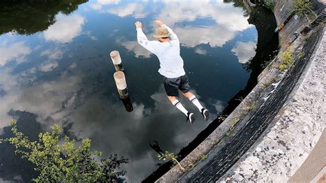Storror Parkour Water Challenge Public Reactions 🇬🇧 Water