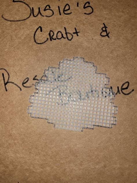 Pre Plastic Canvas Shell Etsy