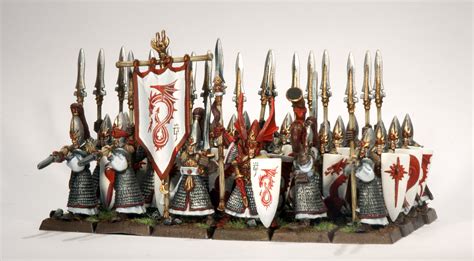 Coolminiornot Caledorian High Elf Spearmen By Elfhead