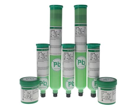 Solder Paste Solder Connection Leaded And Lead Free
