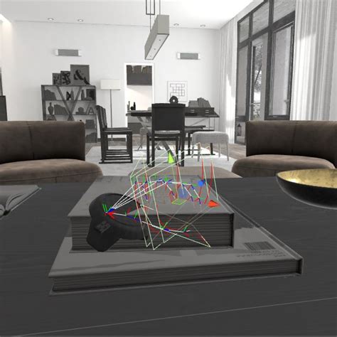 Virtual Hand In A Haptically Enabled Architectural Visualisation