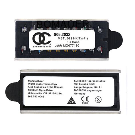 Ortho Classic Mbt Bracket Online Dental Store