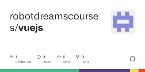 GitHub Robotdreamscourses Vuejs