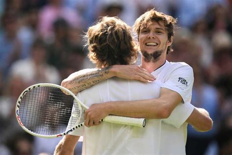 Rublev Survives Bublik Barrage In Wimbledon Five Set Thriller