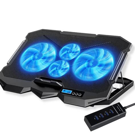 Base Suporte Notebook Ate 19 4 Cooler Fan 2 Usb Hub 30 Shopee Brasil