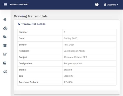 What Is A Drawing Transmittal Dwg Register Blog