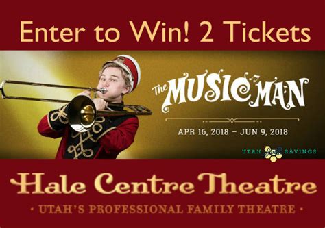 Hale Centre Theatre Presents The Music Man Win 2 Tickets Utah
