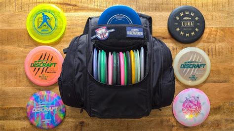 Whats In My Disc Golf Bag Discraft In The Bag Youtube